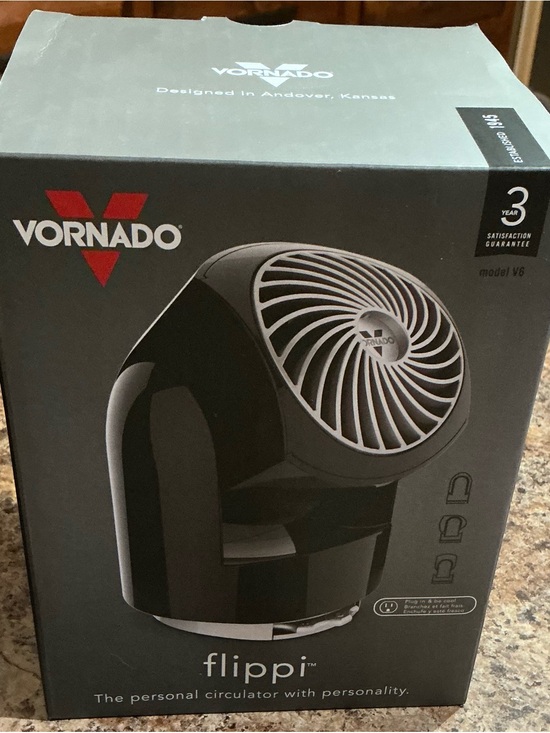 Vornado | Other | Vornado Flippi Personal Air Circulator Black | Poshmark